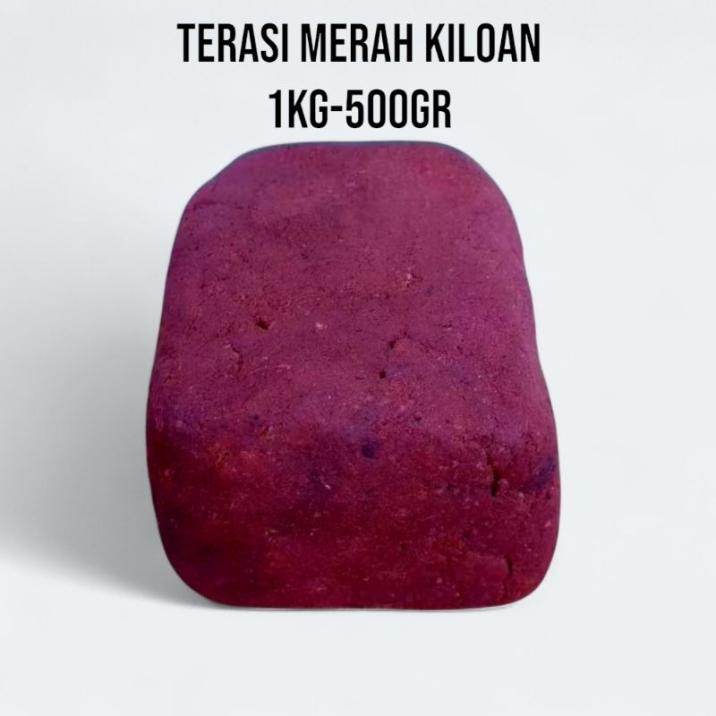 Jual Terasi Merah Colek Kiloan 1kg-500gr | Shopee Indonesia