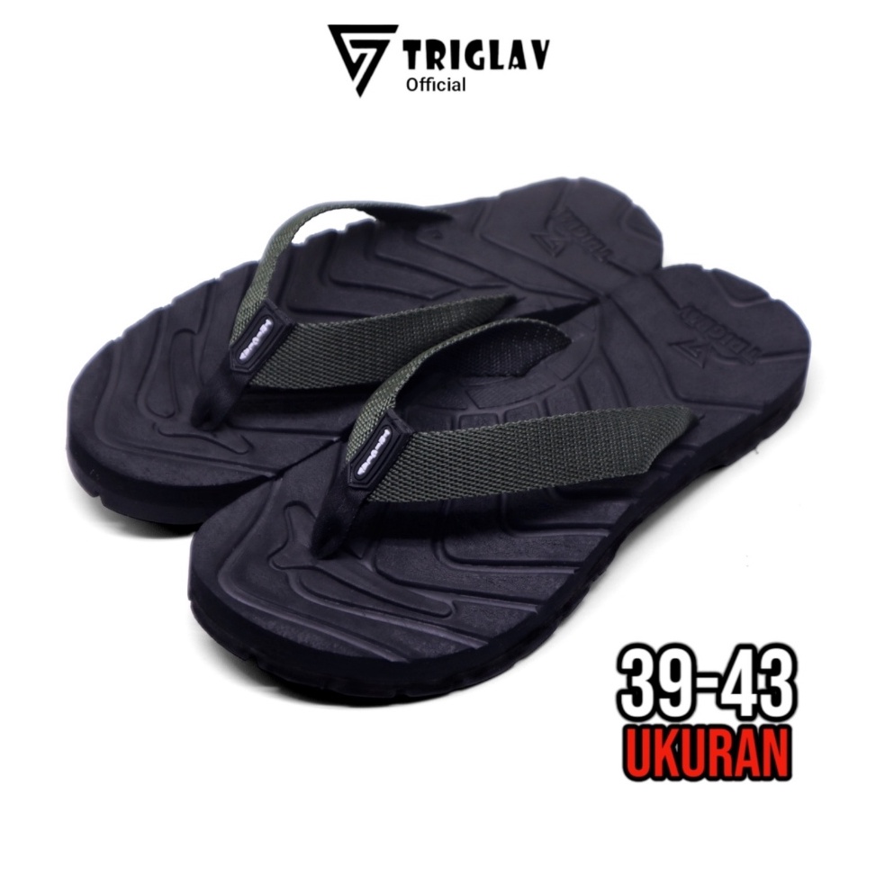 Jual Menarik Triglav Sandal Pira Jepit Gunung Victor Army | Shopee Indonesia