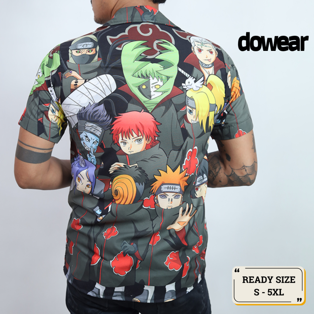 Jual Dowear Baju Kemeja Kekinian Motif Pria Wanita Trend Distro Jumbo ...