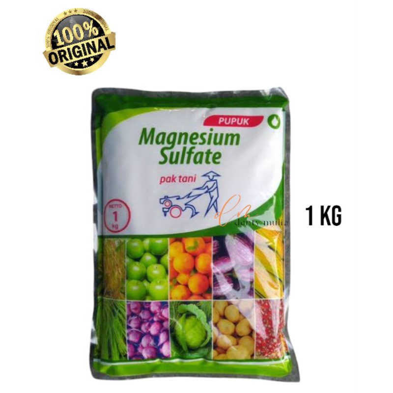 Jual pupuk MAGNESIUM SULFATE pak tani kemasan pabrik 1 kg | Shopee Indonesia