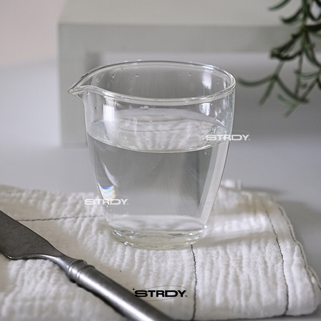 Jual [STRDY.] Basic glass pourer - milk jug aesthetic gelas korea ...