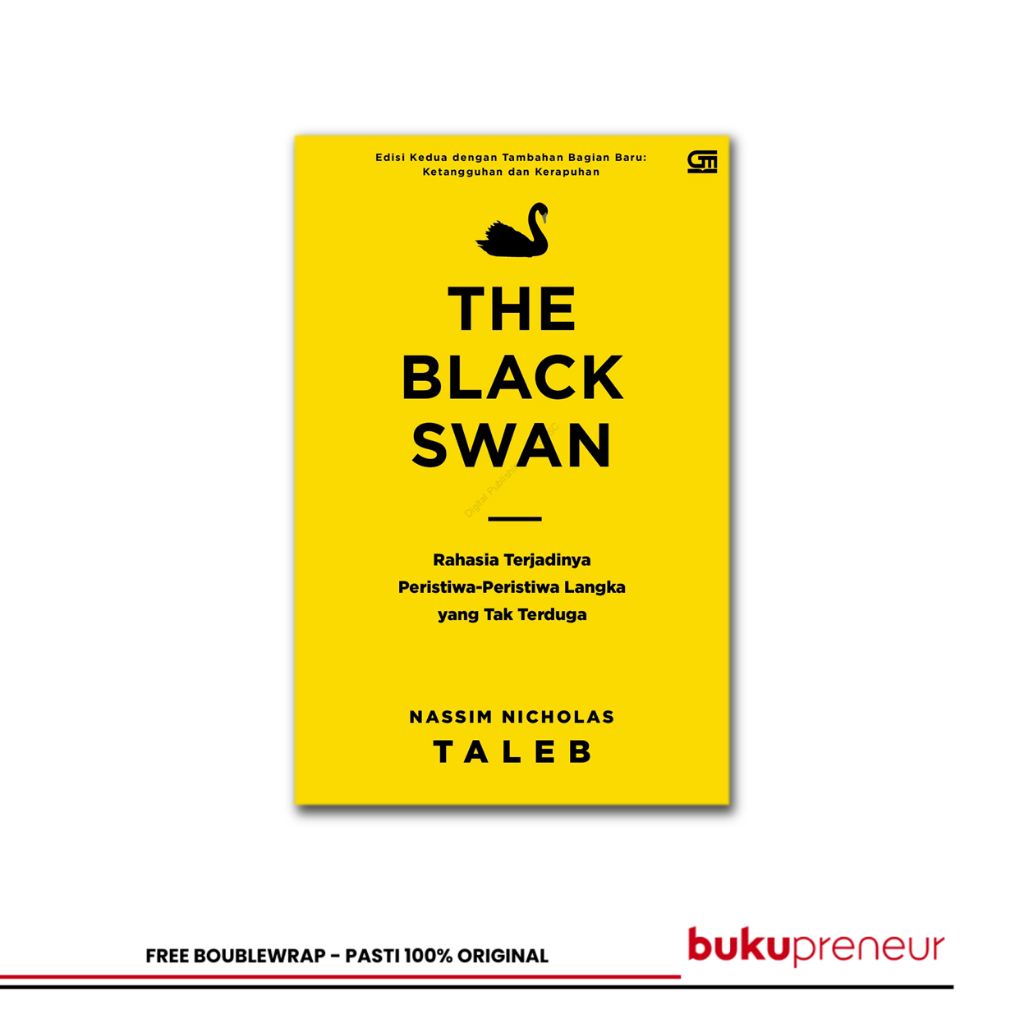 Jual Bukupreneur - The Black Swan by Nassim Nicholas Taleb | Shopee Indonesia