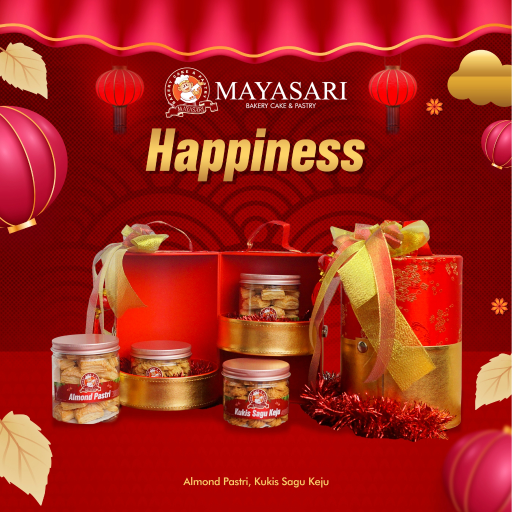 Jual Parcel imlek Happiness - Hampers Imlek Mayasari Bakery | Shopee ...