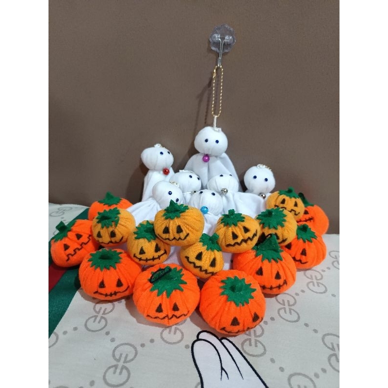 Jual Gantungan Kunci Helloween / Ganci Labu Helloween / Ganci hantu ...
