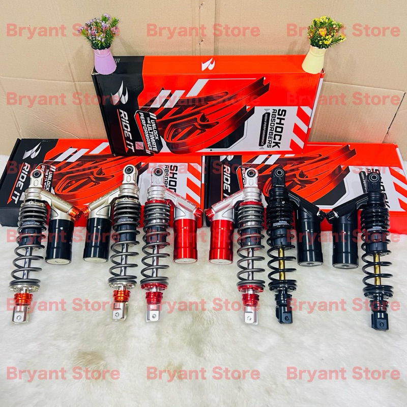 Jual SHOCK BREAKER GP 277 RIDE IT PREMIUM DOUBLE KLIK CLICK 310MM 330MM 365MM AEROX NMAX XMAX ...