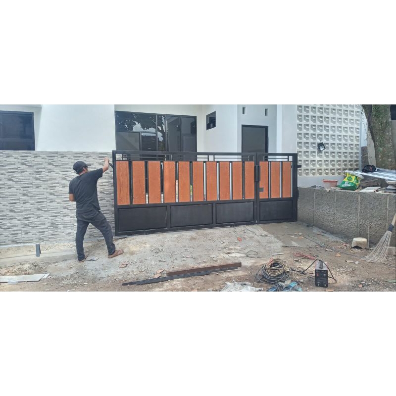 Jual pagar dorong. pintu garasi | Shopee Indonesia