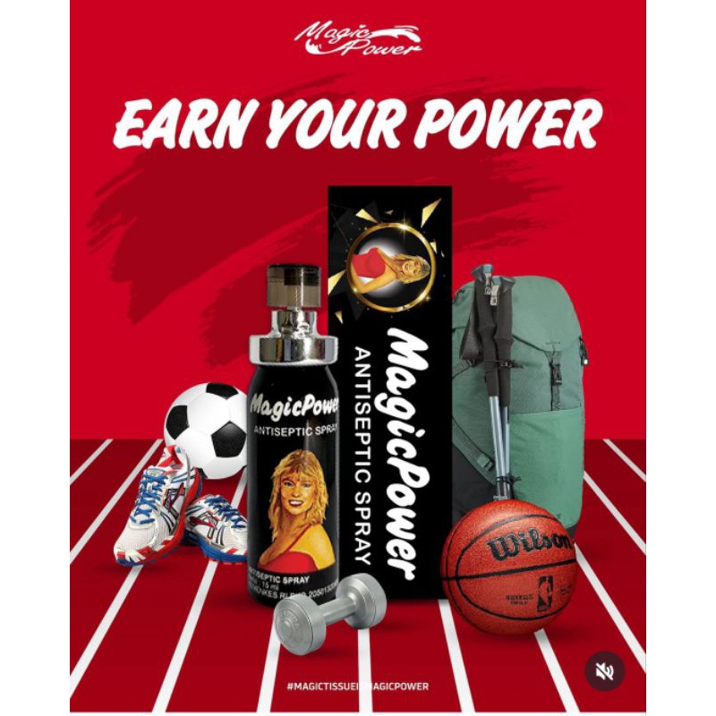 Jual SPRAY MAGIC POWER 15ML ANTISEPTIC ORIGINAL/SPRAY TAHAN LAMA ...