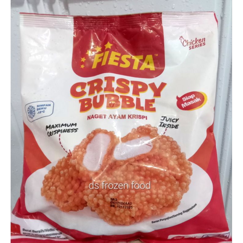 Jual Fiesta Crispy Bubble Chicken Nugget 400gr | Shopee Indonesia