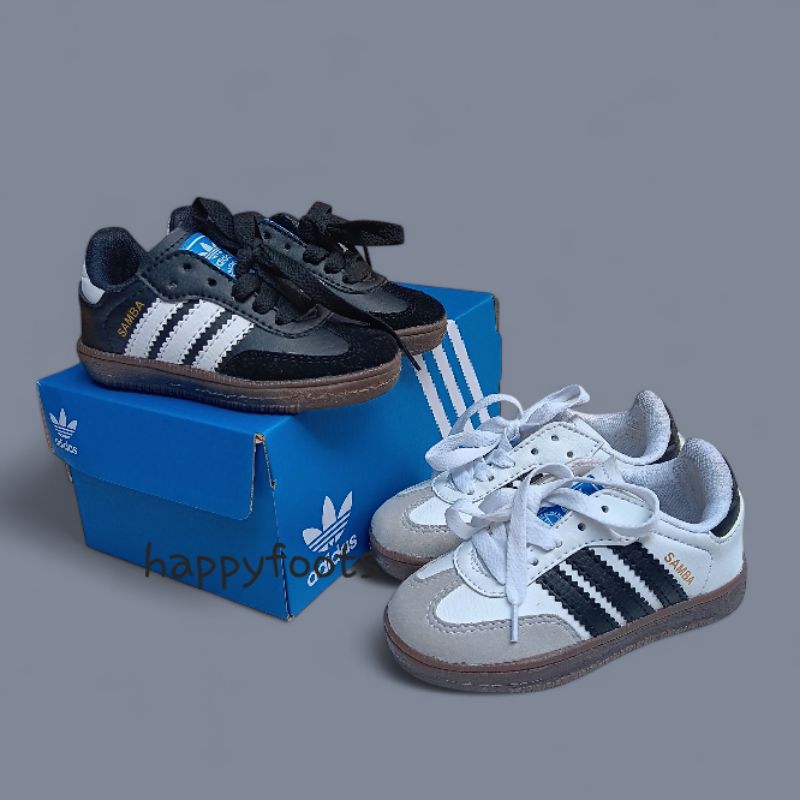 Jual Sepatu anak kecil laki laki dan perempuan samba kids baby putih ...