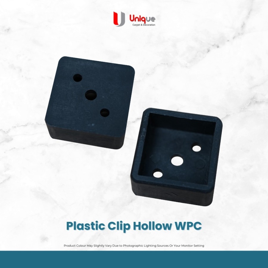 Jual Plastic Clip WPC Hollow / Bracket Besi WPC Hollow Outdoor ...