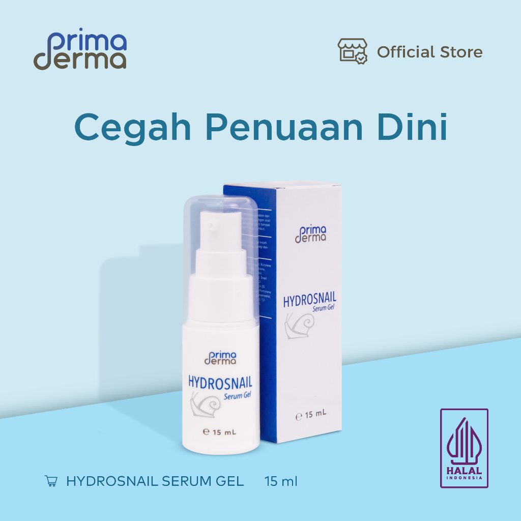 Jual PRIMADERMA Hydrosnail Serum Gel 15 ml | Shopee Indonesia