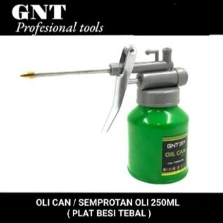 Jual GNT Oil Can 250 mL Kaleng Tabung - Semprot Oli Semprotan Botol ...