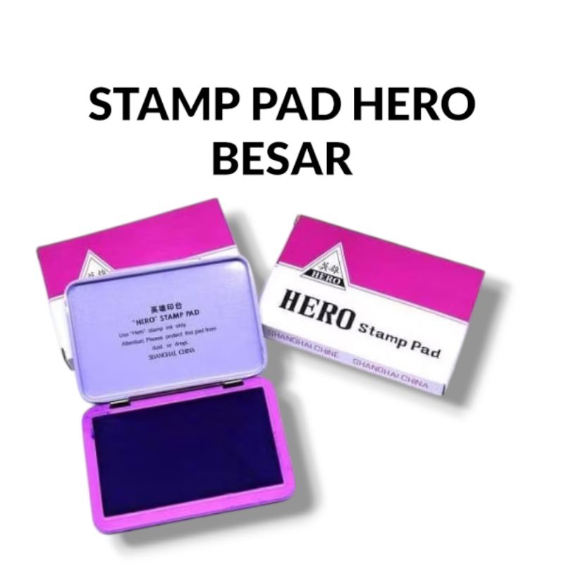 Jual BANTALAN STAMP PAD HERO BESAR 1460 (PCS) | Shopee Indonesia