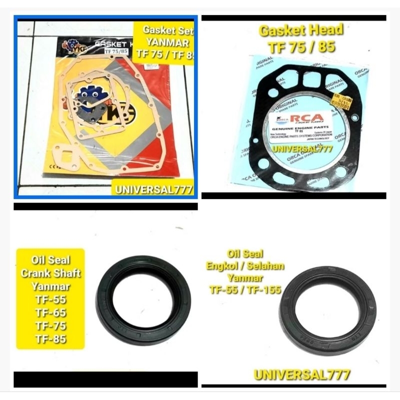 Jual TF75 TF85 Paket Paking Set Yanmar TF 75 85 Oil Seal Engkol Sil ...