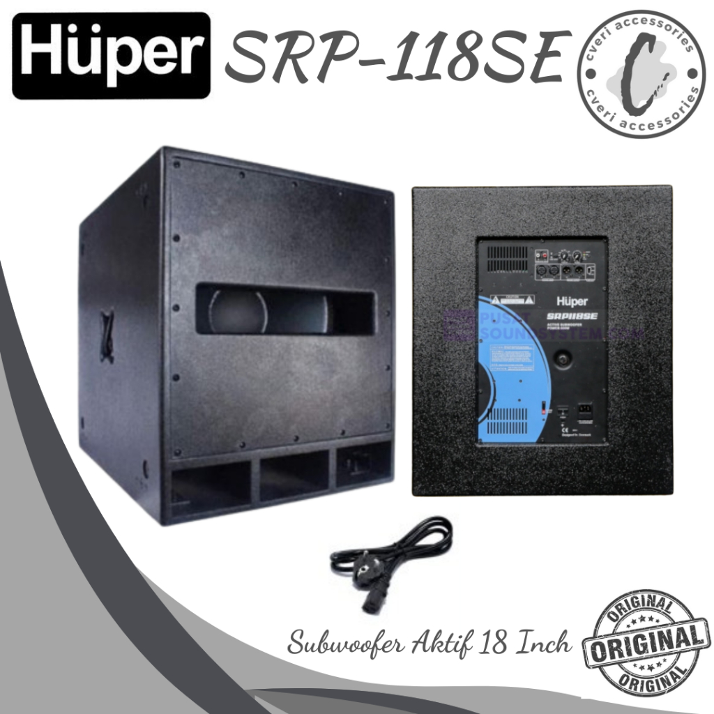Jual Huper SRP118SE Subwoofer Aktif 18 Inch Original SRP-118 SRP-118Se ...