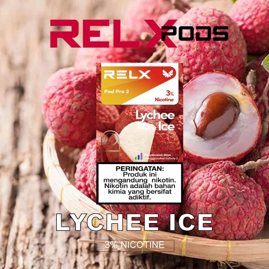 Jual RELX INFINITY ESSENTIAL POD LYCHEE ICE 1 PACK ISI 1 PODS | Shopee ...