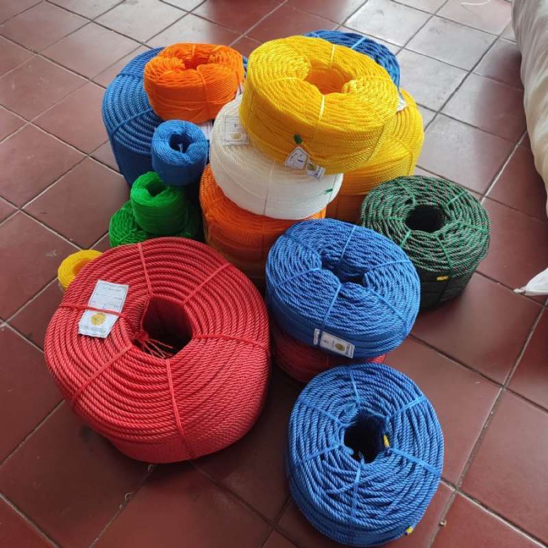 Jual Tali Tambang PE 10mm cap Roda Ikan/Fumindo +-220meter | Shopee Indonesia