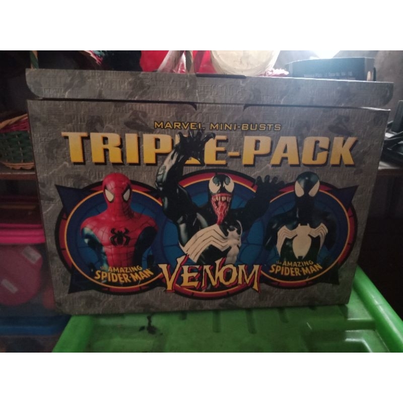 Jual Mini-Busts Marvel Spider-Man Venom Triple-Pack | Shopee Indonesia