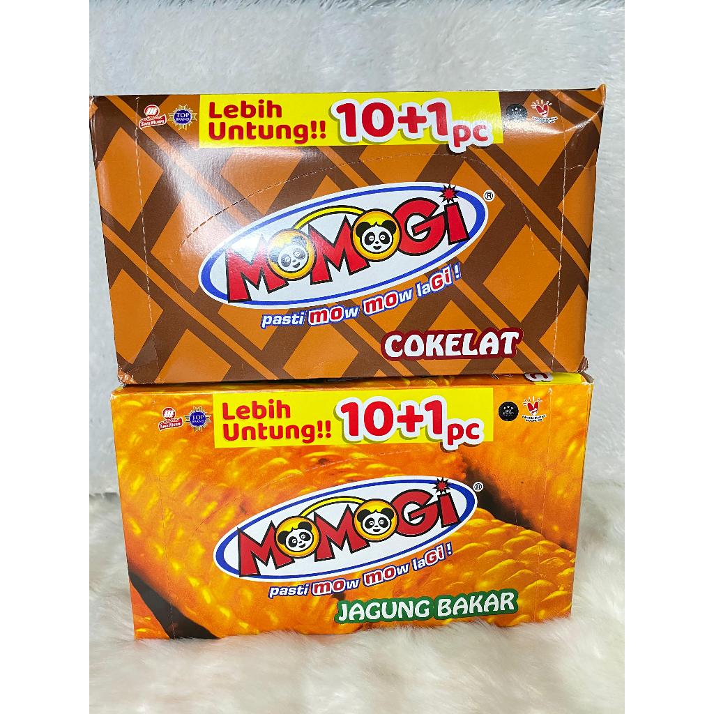 Jual MOMOGI STICK SNACK 1 BOX ISI 10 PCS | Shopee Indonesia