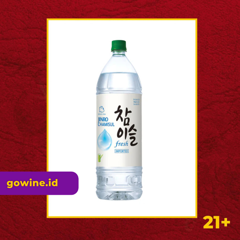 Jual Soju Jinro Chamisul Fresh 1800ml - Import Original Korea 1.8 Liter (ORI & RESMI) | Shopee ...