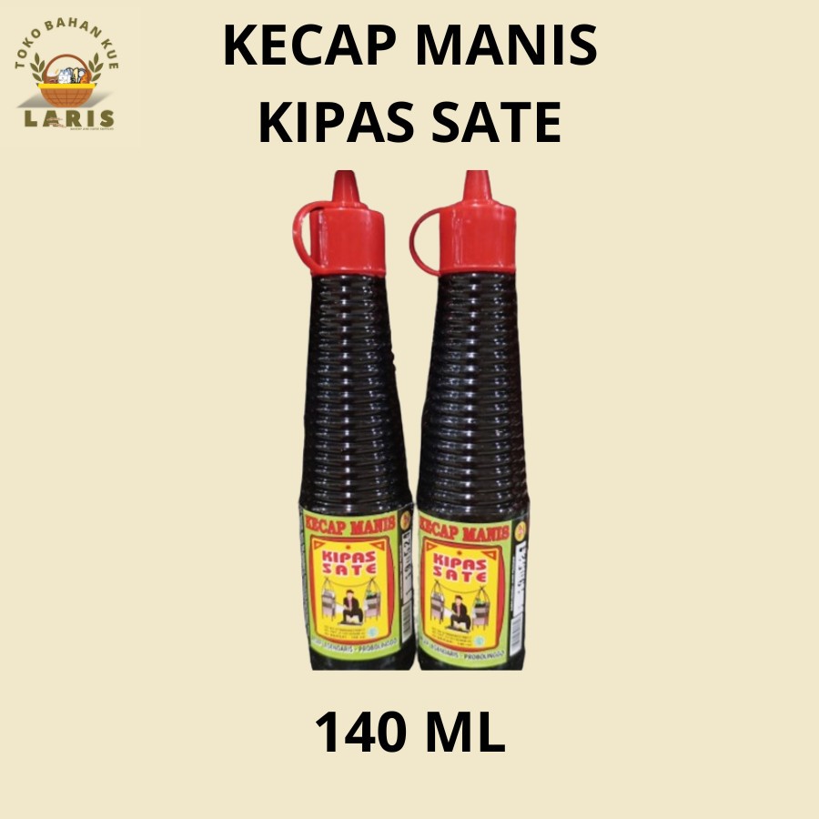 Jual KECAP MANIS CAP KIPAS SATE KEMASAN BOTOL 140 ML | Shopee Indonesia