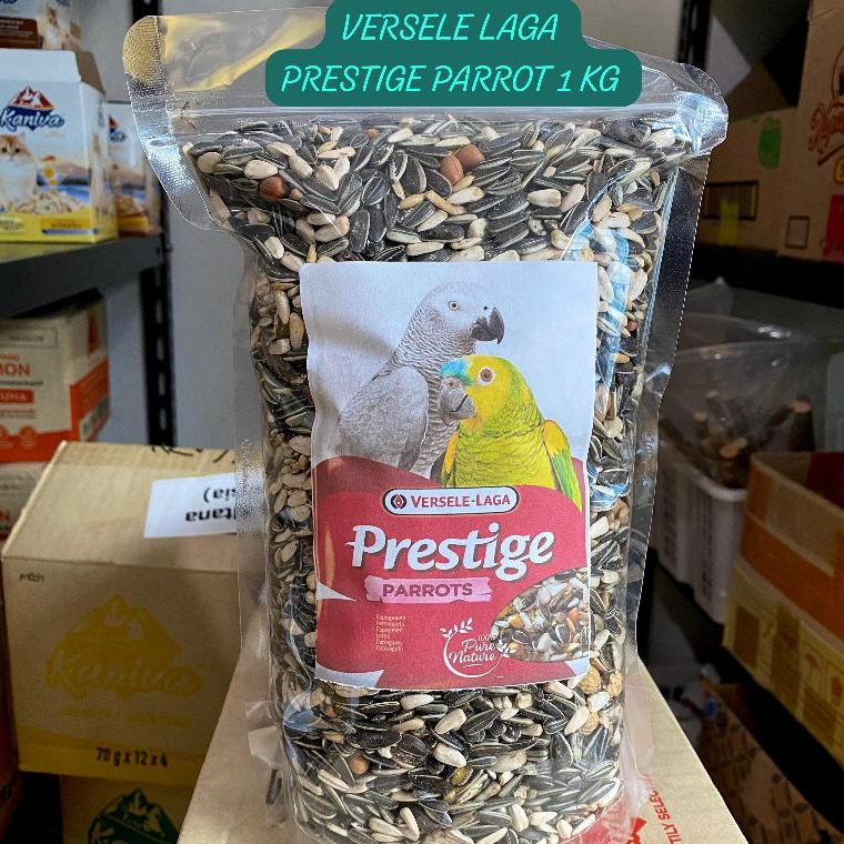 Jual Prestige Parrot 1 kg Makanan Burung Parrot Medium Big Conure ...