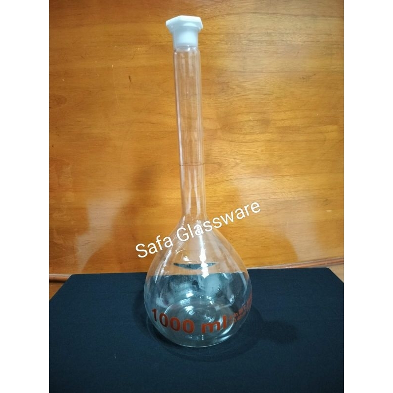 Jual Labu Ukur 1000ml / Labu Takar/ Volumetric Flask Pyrex | Shopee Indonesia