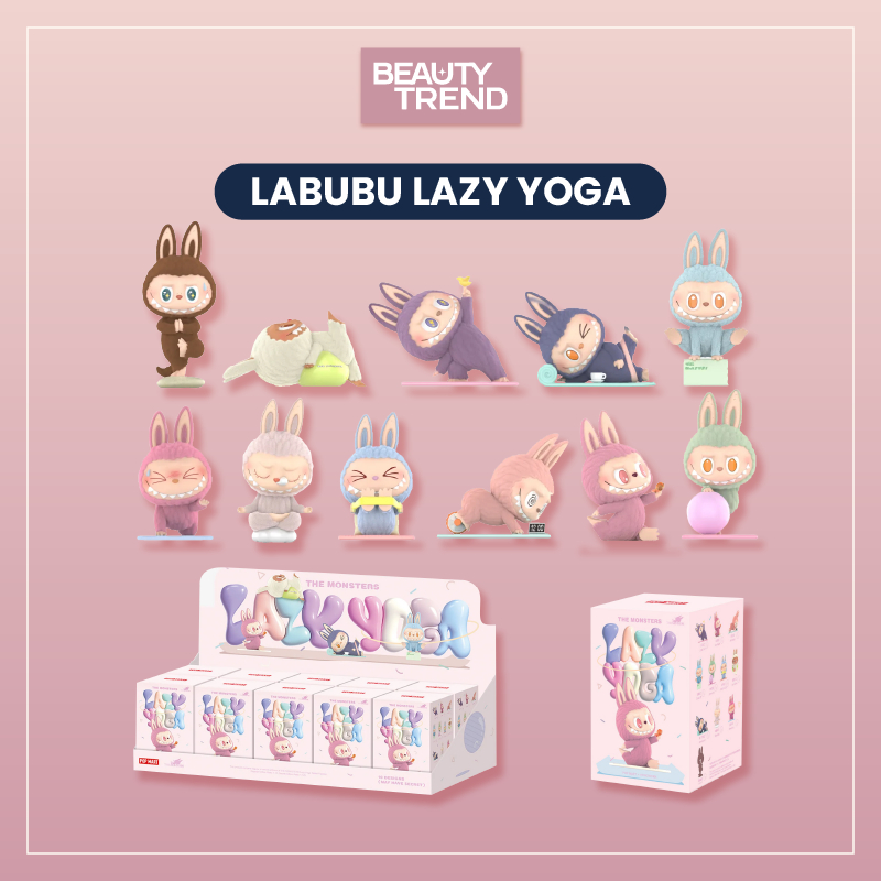 Jual [READY ORI BISA INSTANT] Labubu Yoga Labubu Lazy Yoga Series ...