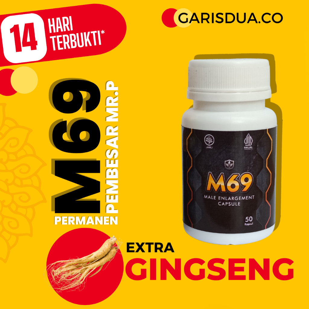 Jual M69 - KAPSUL HERBAL OBAT MrP - Pria Kuat Permanen Besar Dan ...