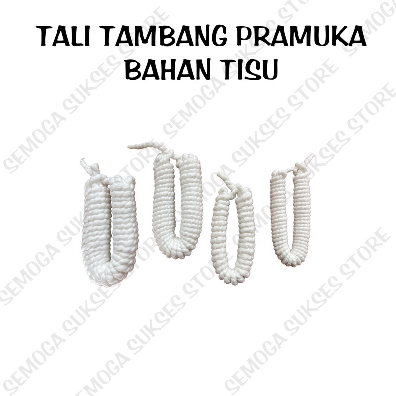 Jual Tali Tambang Pramuka Bahan Tisu, Kecil dan Besar | Shopee Indonesia