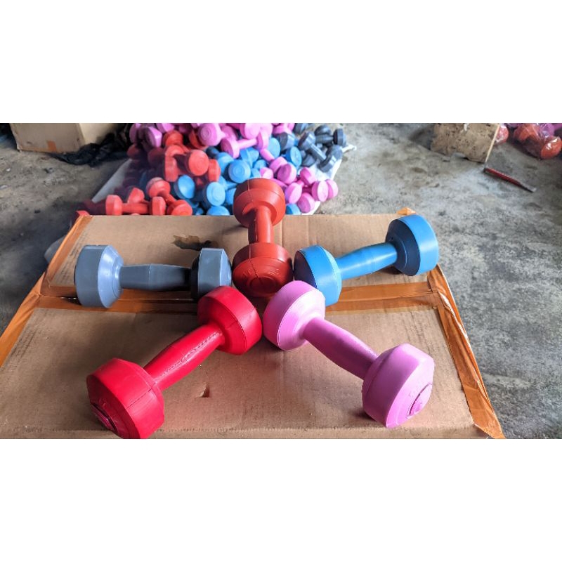 Jual BARBEL 1kg / DUMBELL 1kg siap pakai senam | Shopee Indonesia