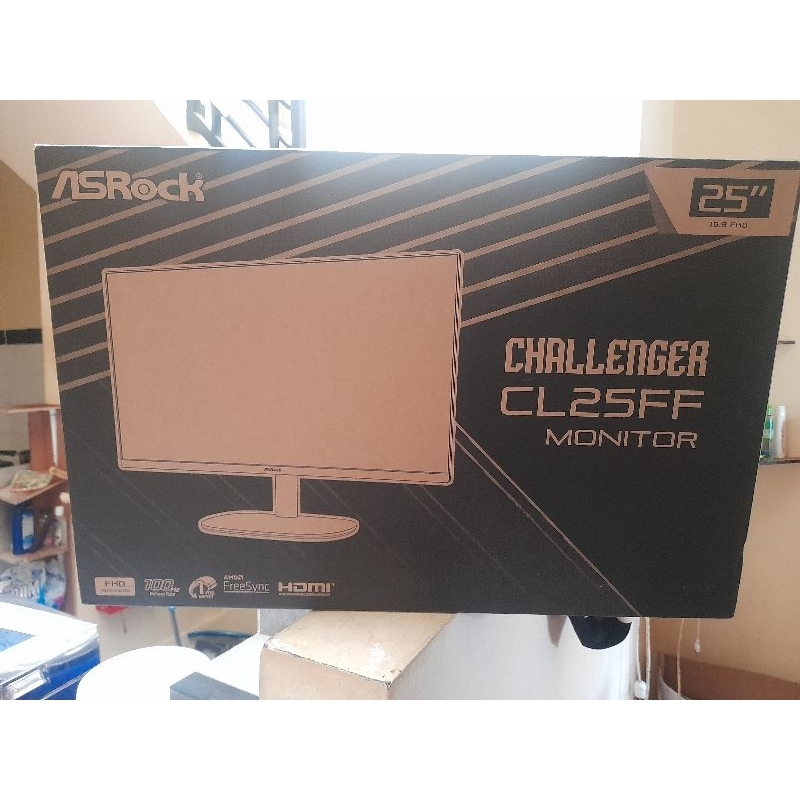 Jual Monitor Gaming 25inch 100Hz 1080p Asrock CL25FF | Shopee Indonesia
