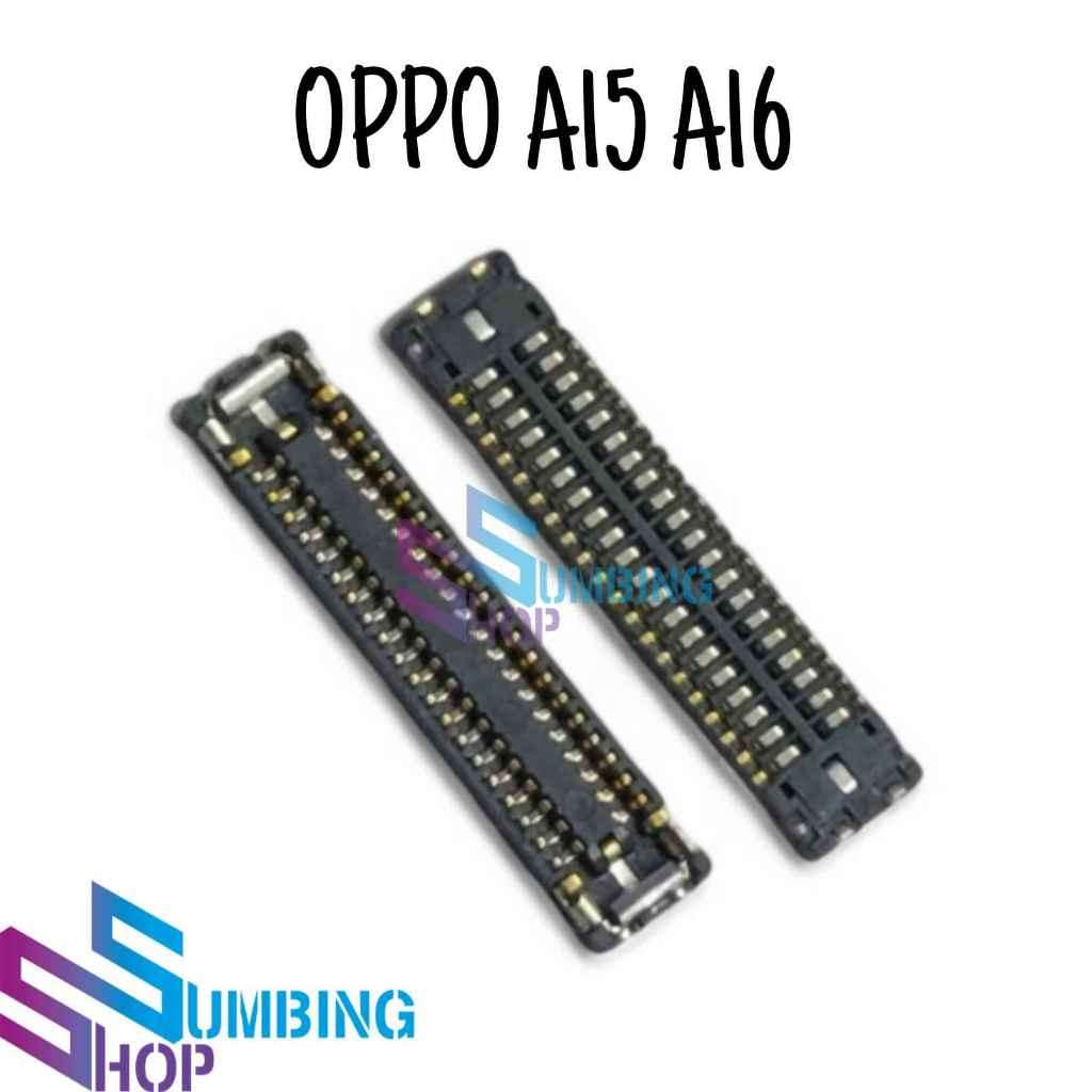 Jual Konektor Lcd Oppo A15 A16 Soket Connector FPC On Board 40 pin ...