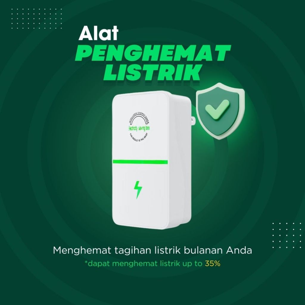 Jual Alat Penghemat Listrik Hemat Daya Electricity Saving Box Token ...