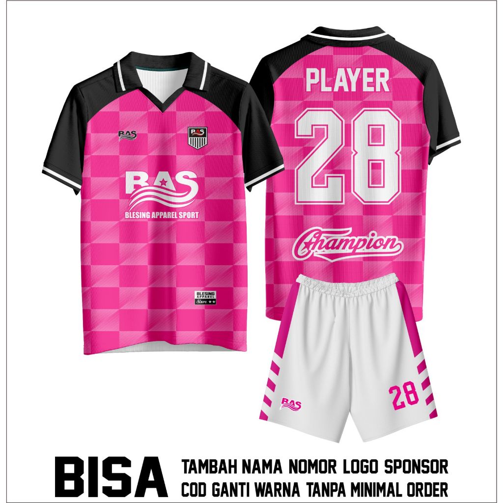 Jual Jersey Futsal dan Sepakbola Fullprinting Custom Gratis Nama+Nomor ...