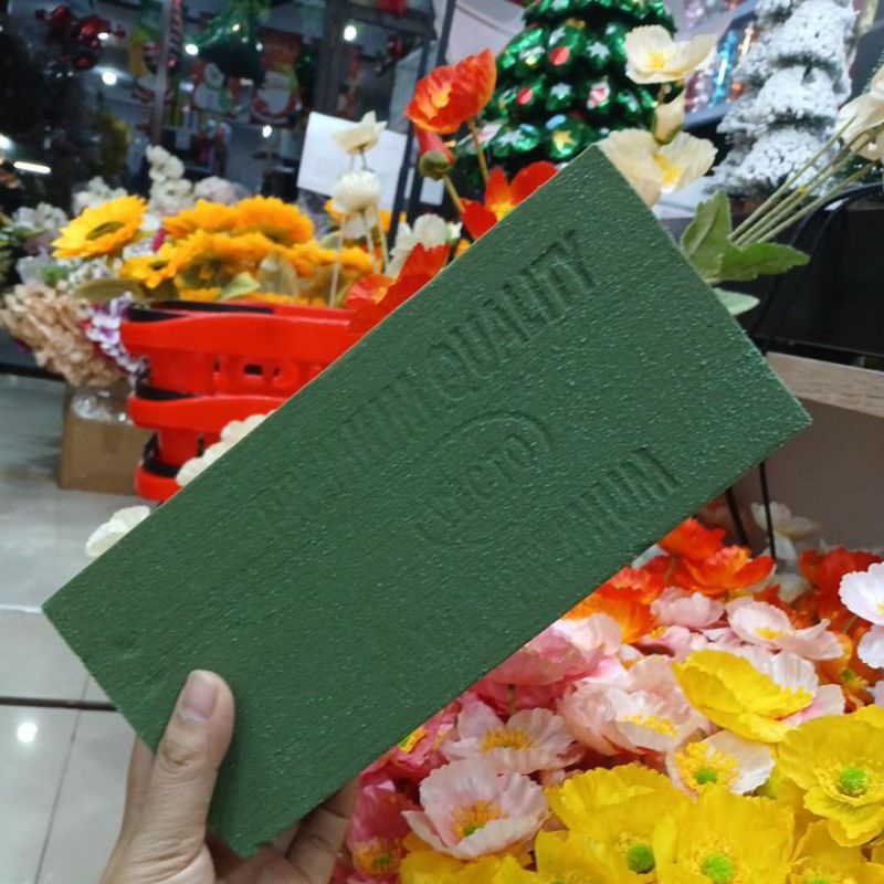 Jual Busa Bunga Oasis Basah / Floral Foam Bunga | Shopee Indonesia