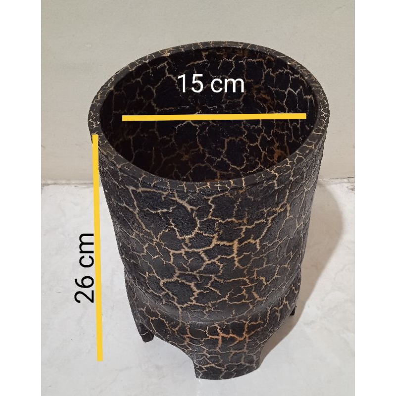 Jual Cover Pot Tanaman Estetik (bahan pipa PVC diameter 15 cm) | Shopee ...