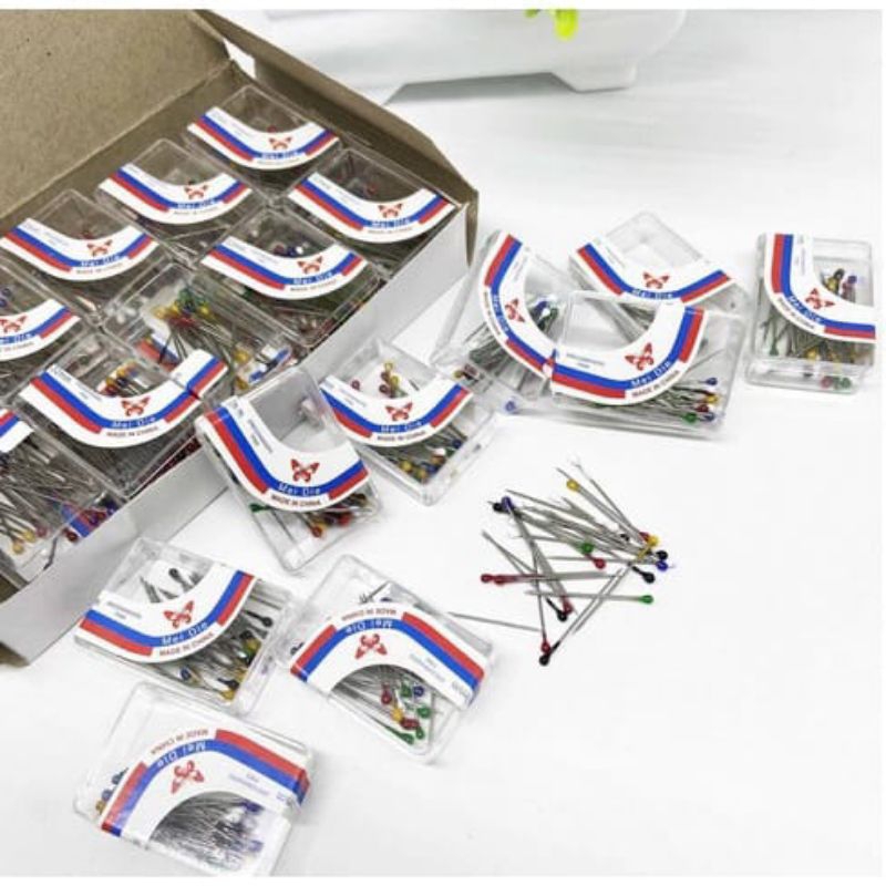 Jual Peniti Hijab Mini Jarum Pentol Mini | Shopee Indonesia