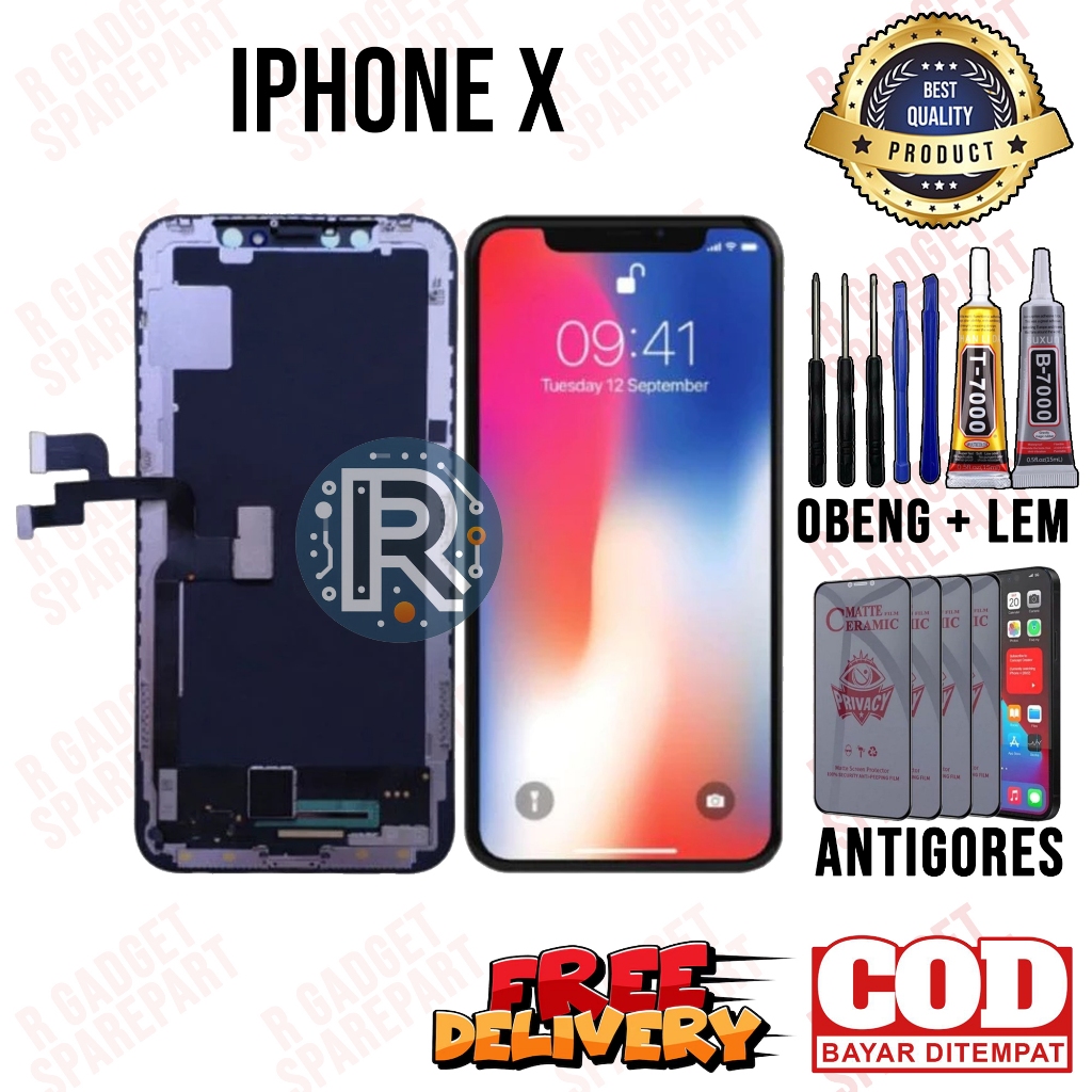 Jual Lcd iPhone X Original Oem Fullset Lcd Touchscreen | Shopee Indonesia