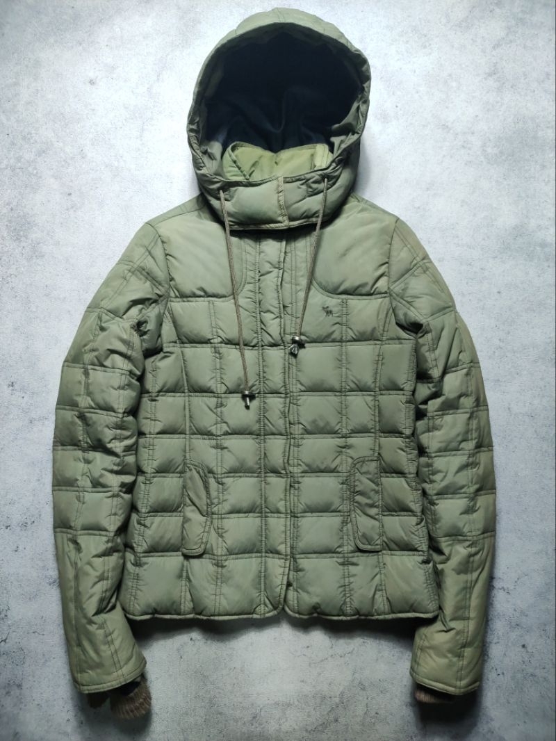 Jual Abercrombie & Fitch Quilted Puffer Jacket | Shopee Indonesia
