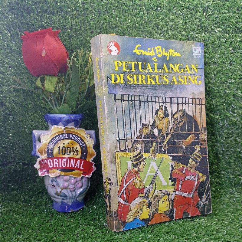 Jual Novel petualangan di sirkus asing enid blyton preloved original ...