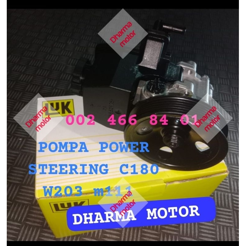 Jual POMPA POWER STEERING W203 C180 m111 MERK LUK /STEERING PUMP ...