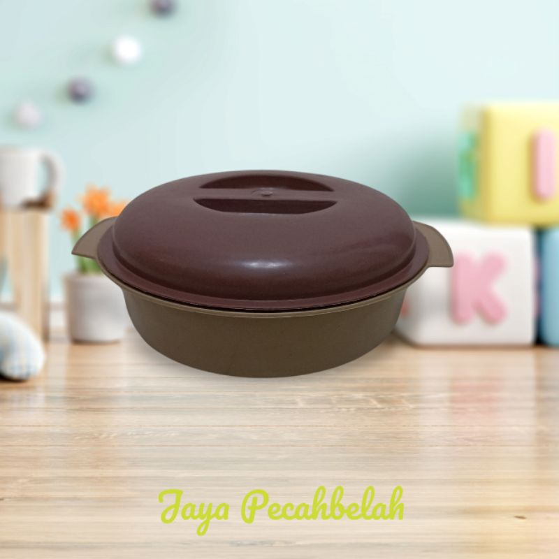 Jual Tempat sayur mangkok sayur basi tutup TTM kopisu coklat serbaguna ...