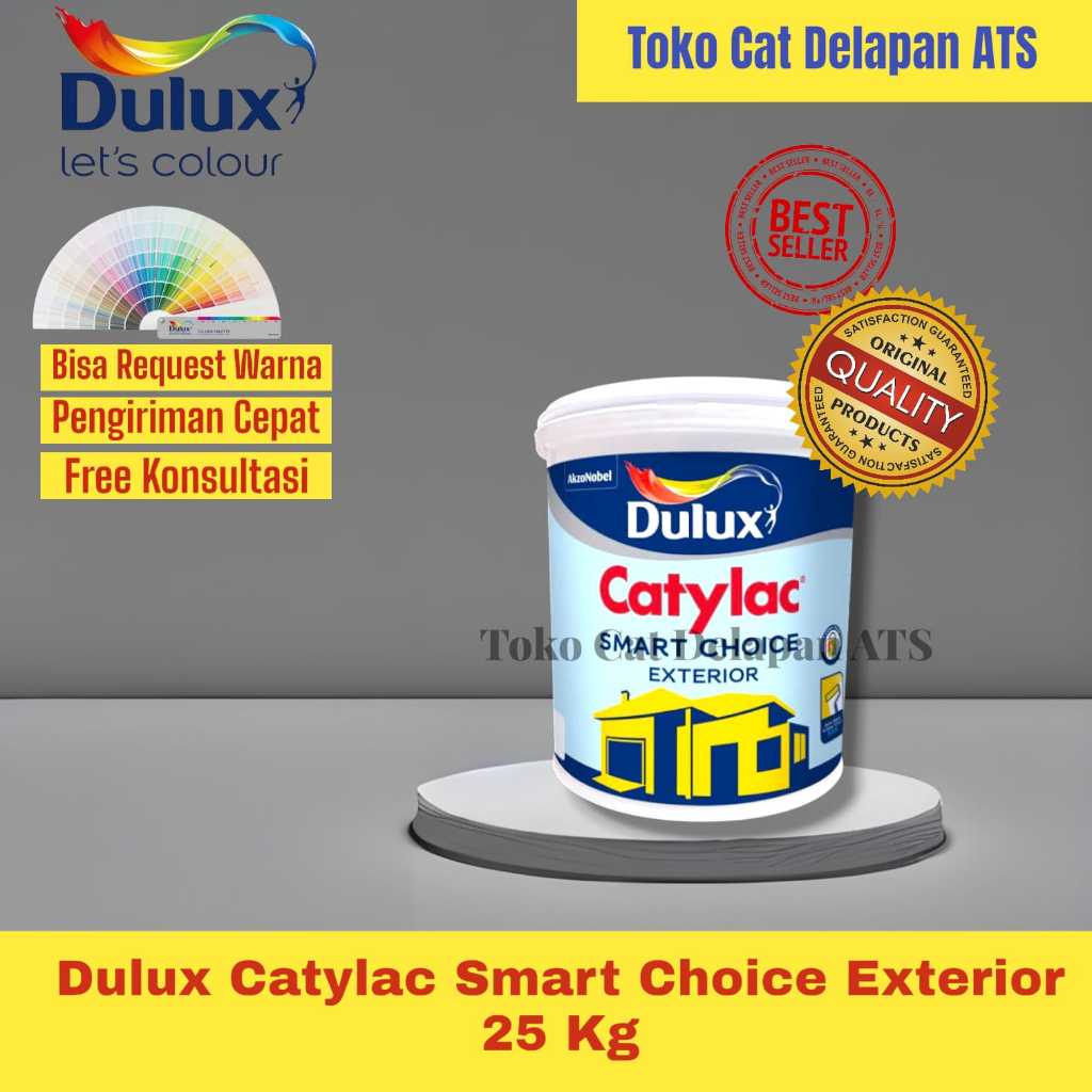 Jual Cat Tembok warna Cat Dulux Catylac Eksterior SC 25 KG Cat ...