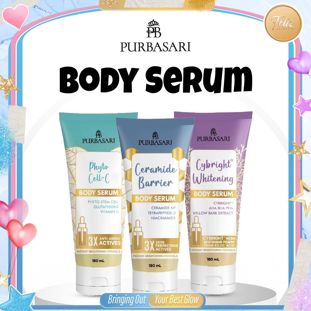 Jual * FELIZ * PURBASARI Body Serum New 180ml | Shopee Indonesia