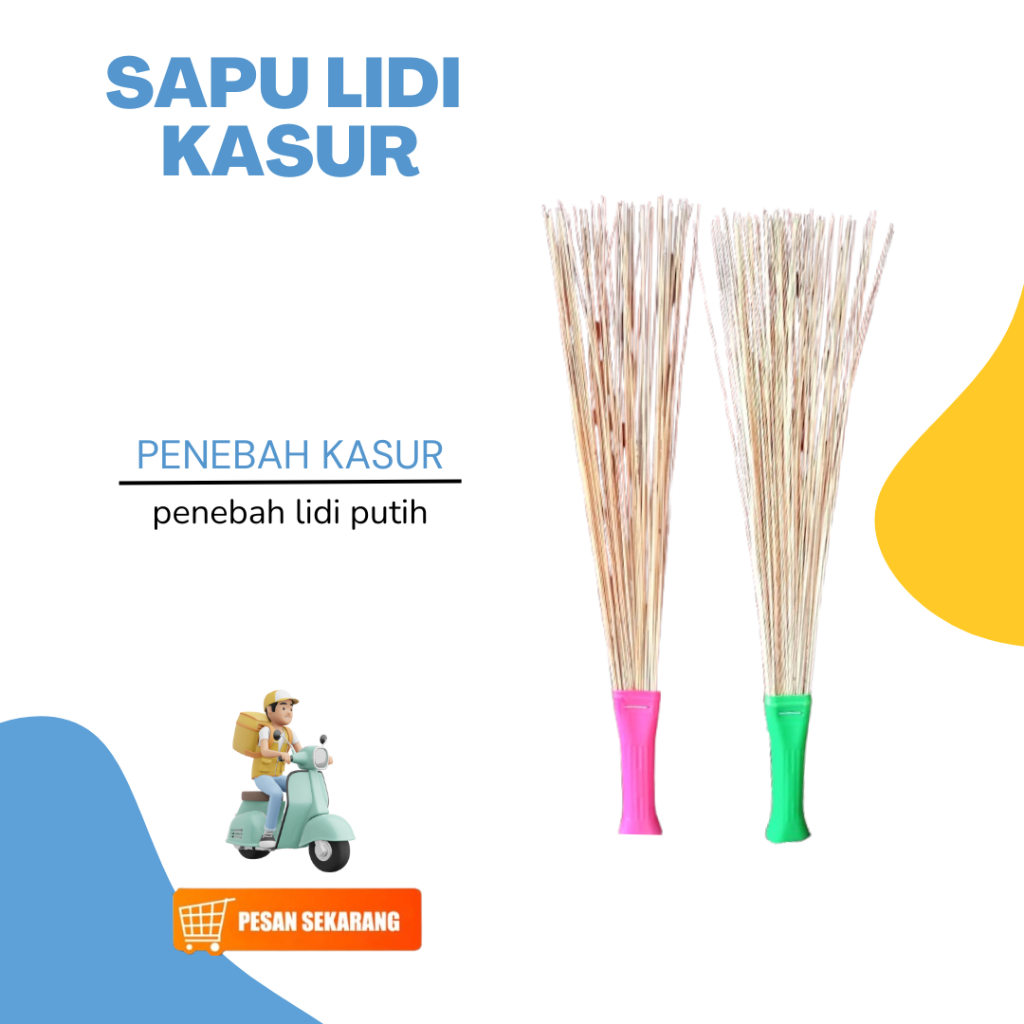 Jual Penebah Kasur Lidi Putih / Sapu Lidi Pembersih Kasur / Tebah Kasur ...