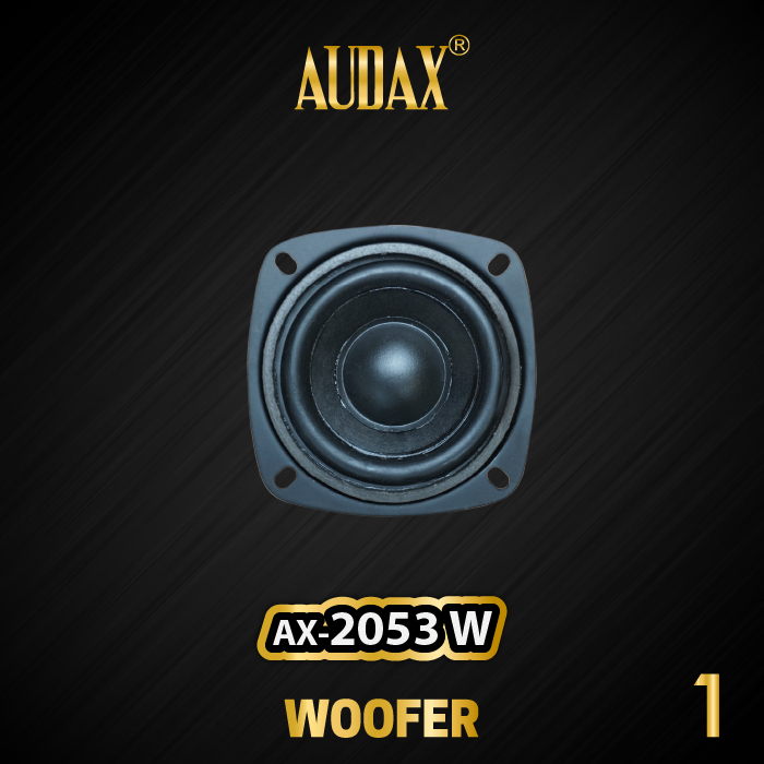 Jual Audax - Speaker Pasif 2.5" AX-2053 W4 Woofer | Shopee Indonesia