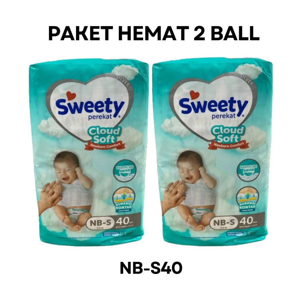 Jual SWEETY SILVER COMFORT NB-S40/PAKET DISKON 2 BALL - (POPOK PEREKAT ...