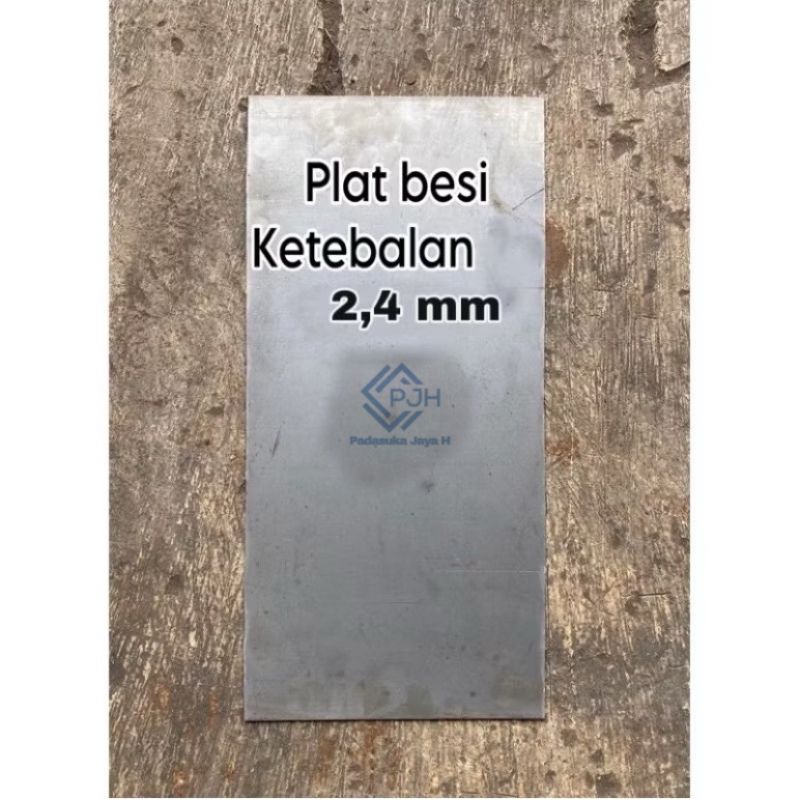 Jual Plat besi eser hitam polos tebal 2,4mm. ukuran mulai 60x60cm ...