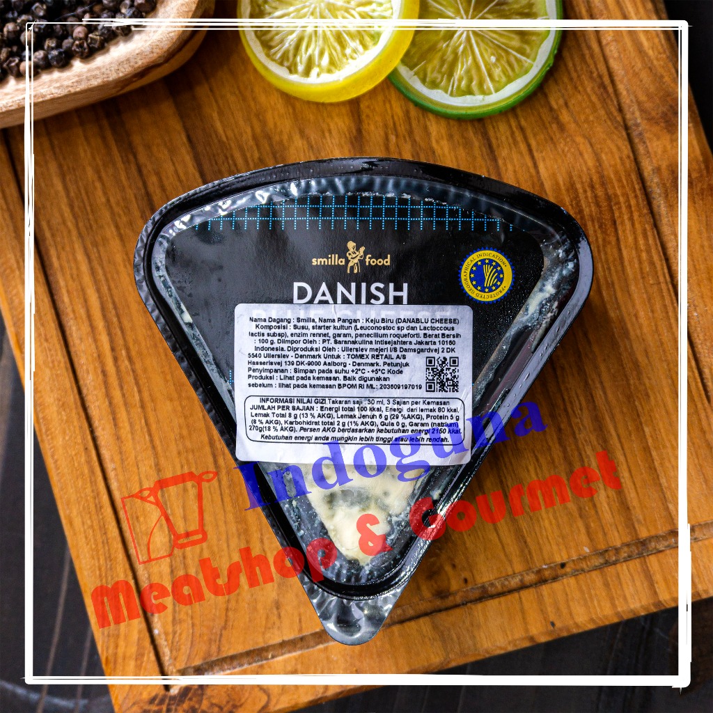 Jual Smilla Keju Danish Blue Danablu Cheese 100gr | Shopee Indonesia